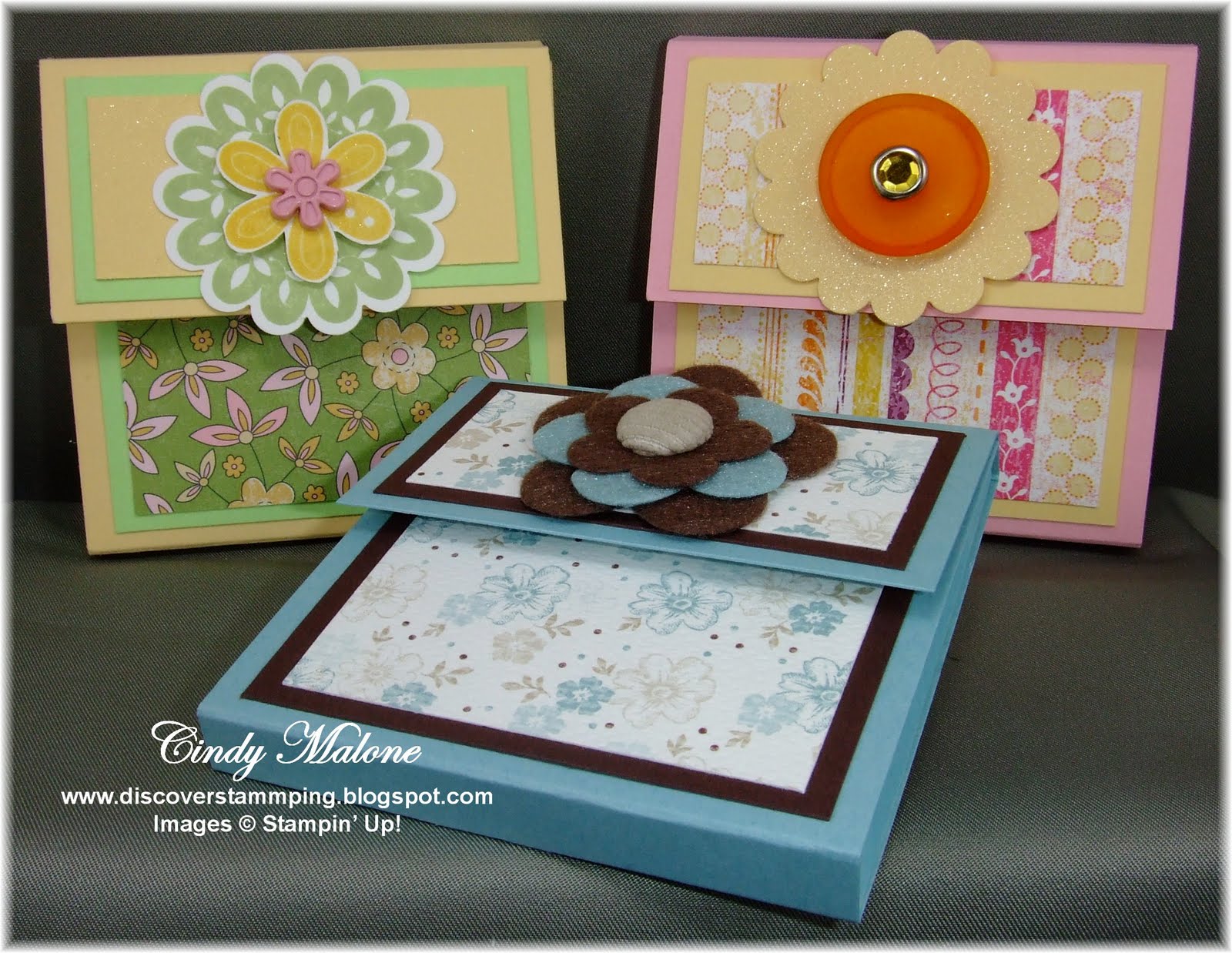 Discover Stamping: Post-it Note Holders