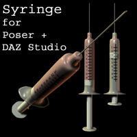 FREE-POSER-DAZ-STUDIO: FREE POSER DAZ STUDIO: Syringe Prop, Prop for ...
