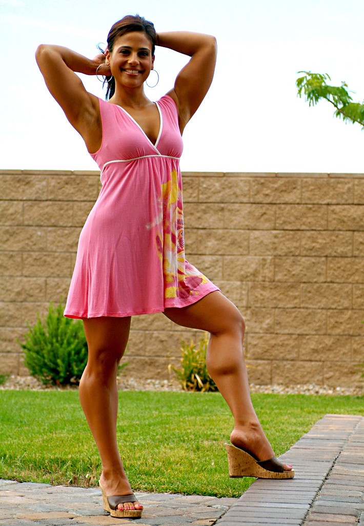 Muscular Women's Dressed: Jennifer Rish.