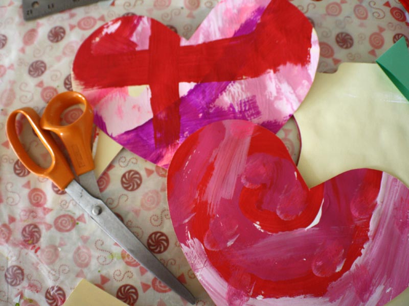 scrumdilly-do!: Valentine's Day: Heart Shaped "buckets"