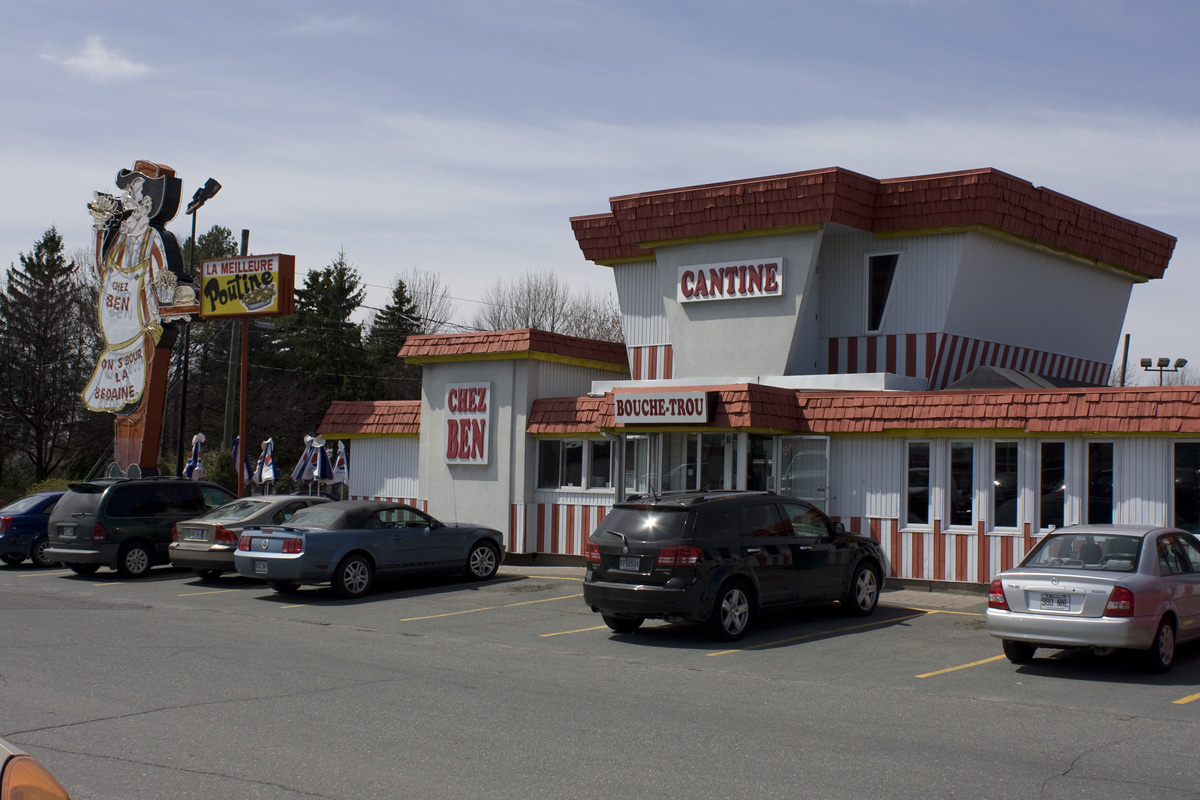 Québec "On the Road": Cantine Chez Ben - Granby