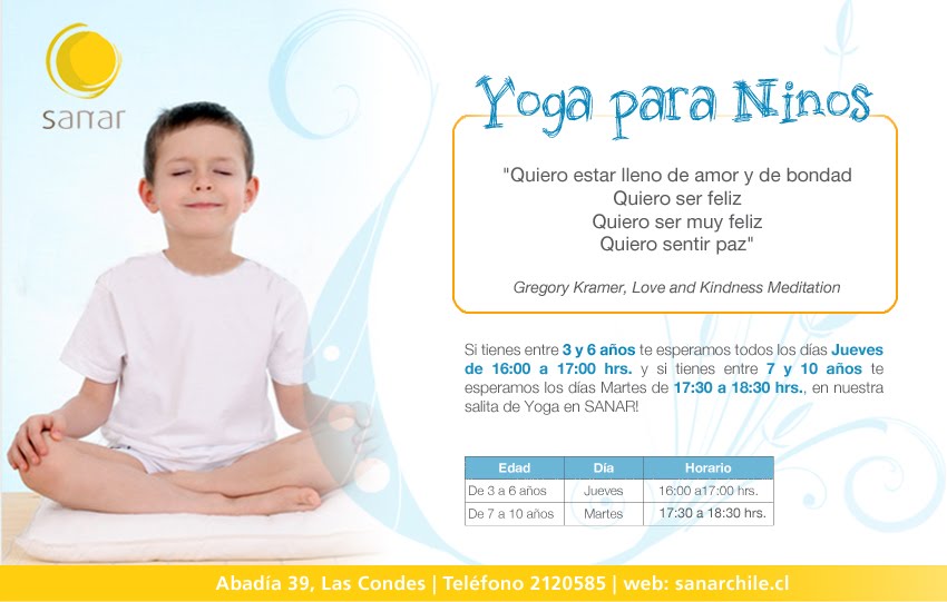 SAT YOGA, un espacio de verdad: YOGA PARA NIÑOS