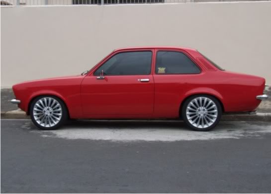 Chevette turbinado com motor V6 da Ranger