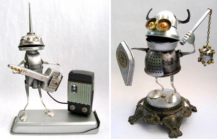 Delicious and Utterly Irresistible Robot Sculptures ~ UNUSUAL THINGs