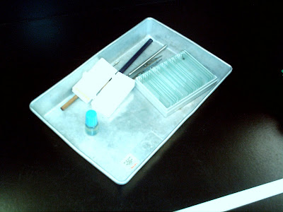 science visuals: Compound Microscope Tray