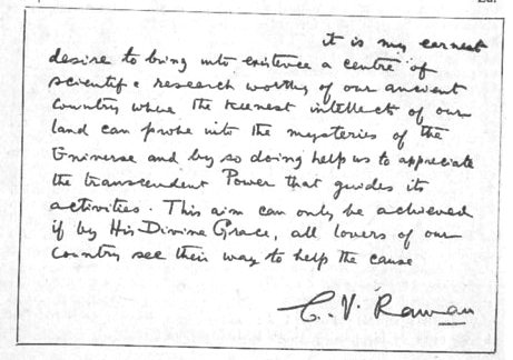 Lokabhiramam: C V Raman Letters