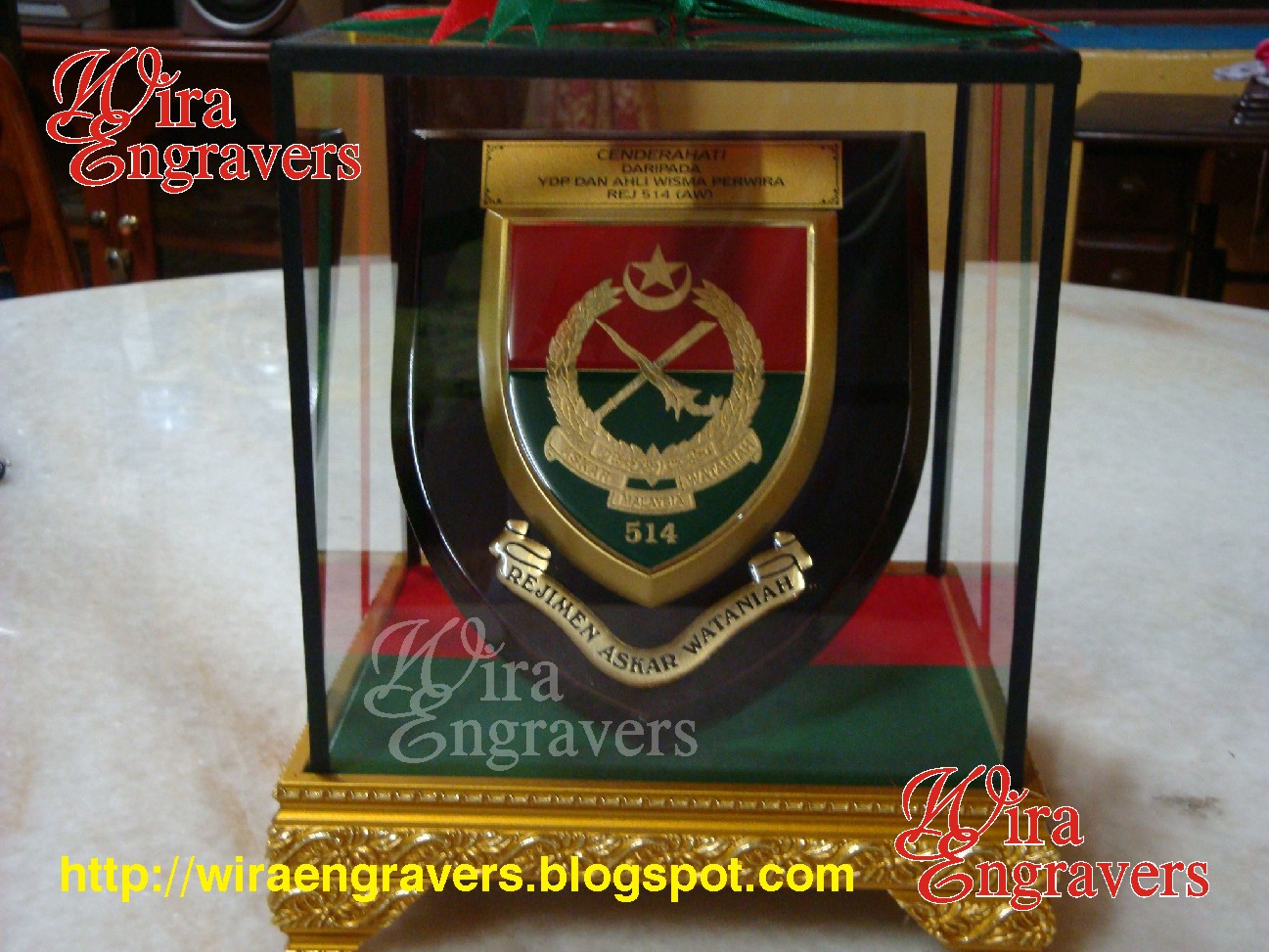 WIRA ENGRAVERS: Rejimen 514 Askar Wataniah