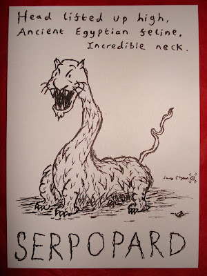 James Clayton's Monsterific Mythscape: Day LV - Serpopard