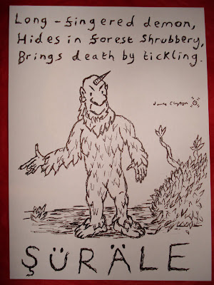 James Clayton's Monsterific Mythscape: Day LXIII - Şüräle