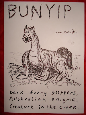 James Clayton's Monsterific Mythscape: Day LXXII - Bunyip