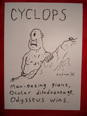 James Clayton's Monsterific Mythscape: Day XI - Cyclops