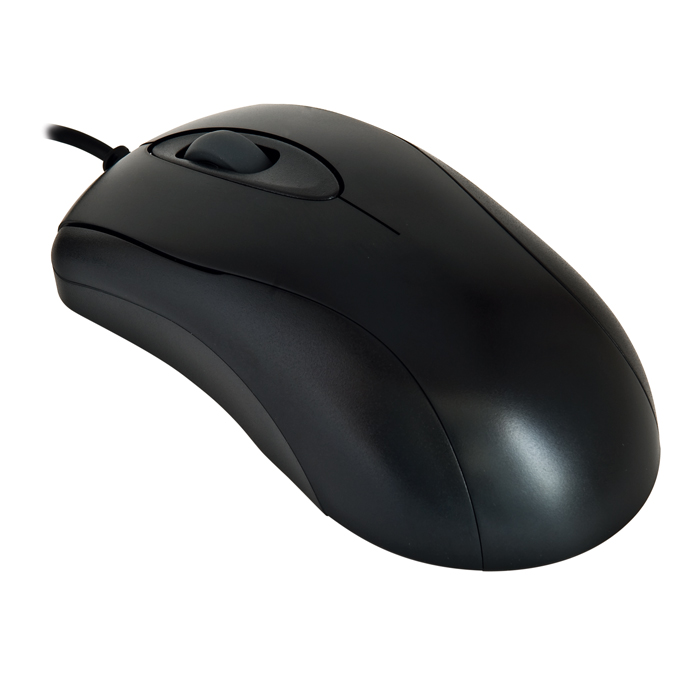 SOLTEC 888: Mouse Óptico Netscroll Preto - Nosso Código: OM-MS.PS2 OPT BK