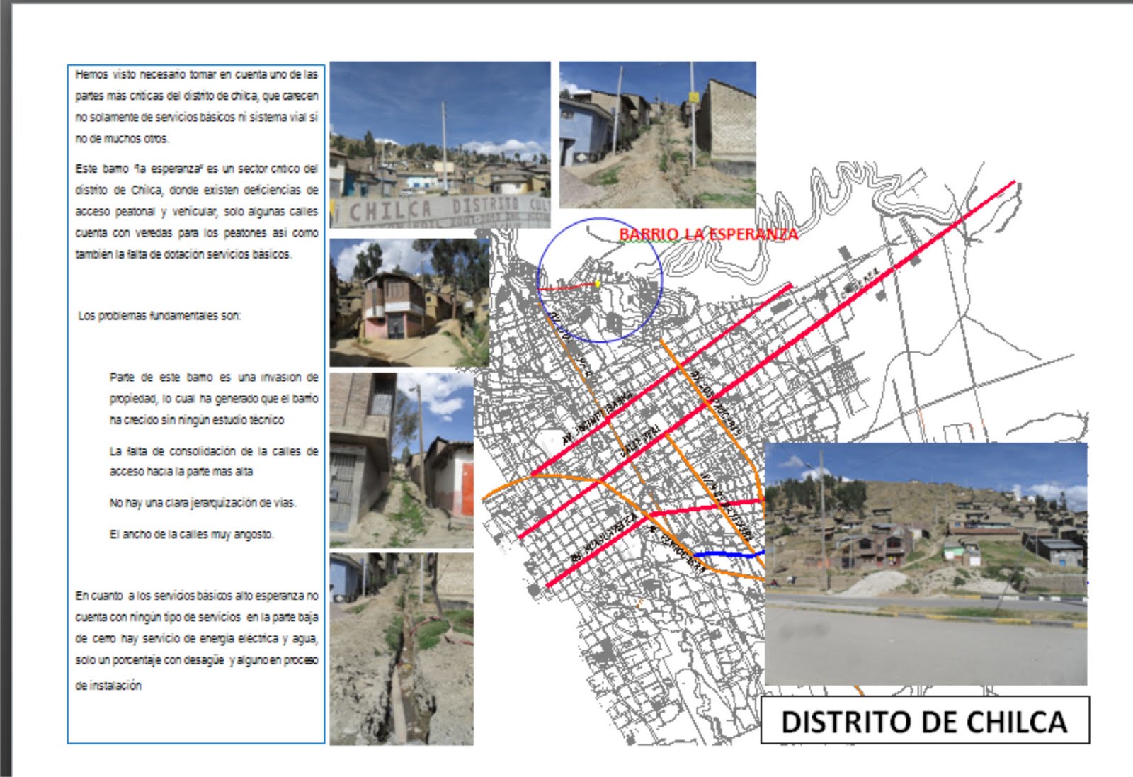 Urbanismo II UNCP: sistema vial del distrito de Chilca