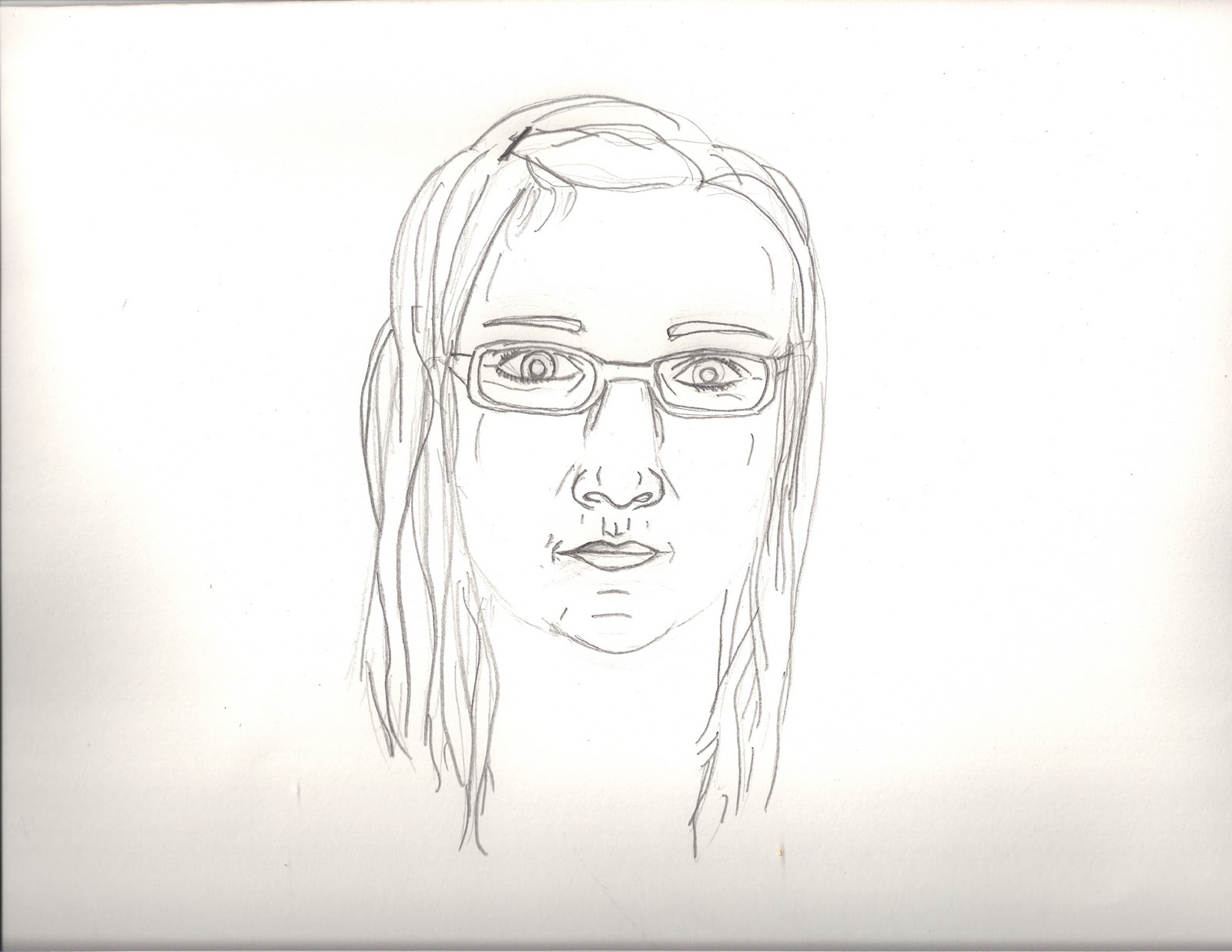 meghanbartlett-drawing: Contour Portrait