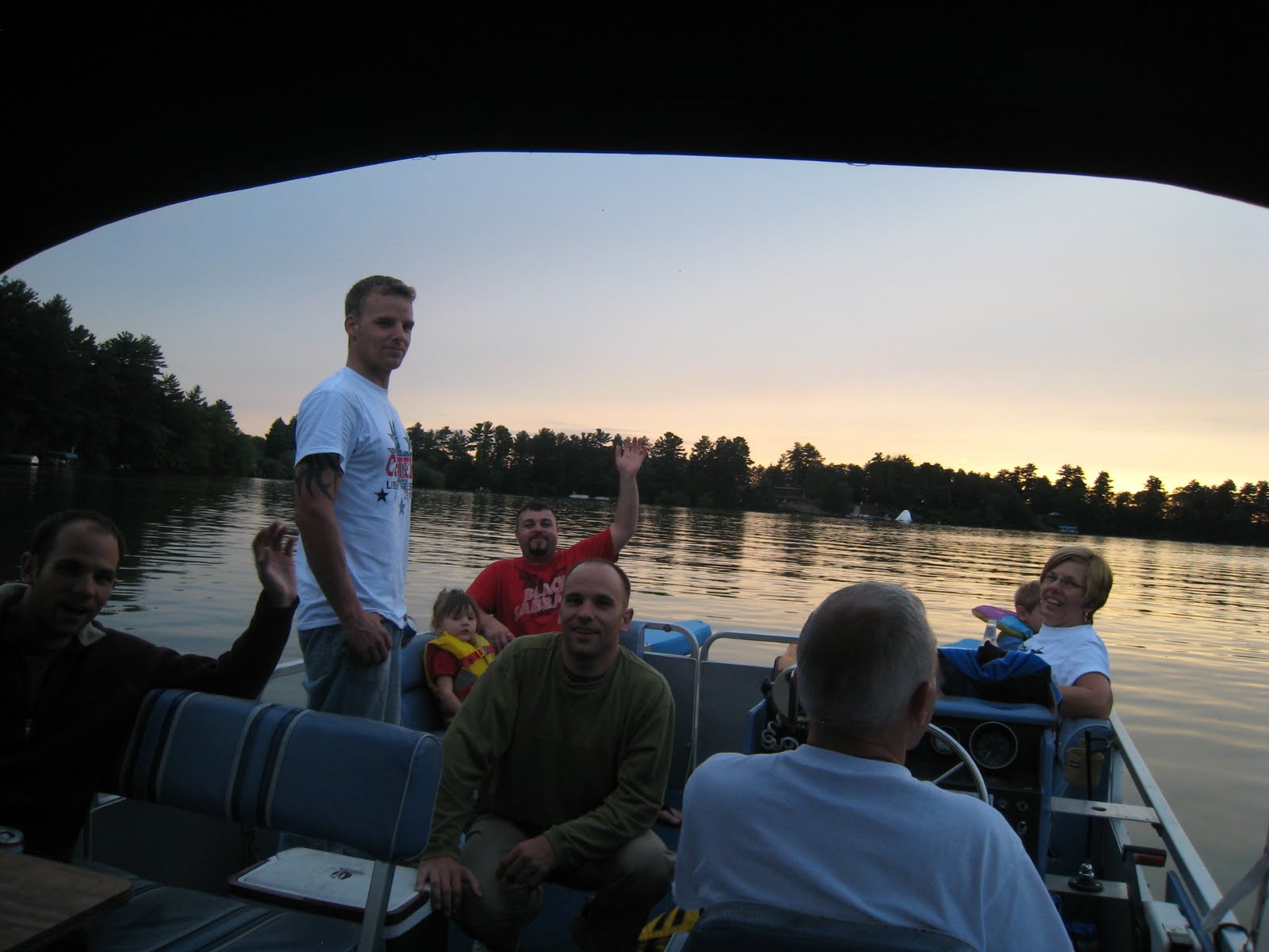 Danger & Adventure Around Every Corner: 4th of July: Lake Chetek, Wisconsin