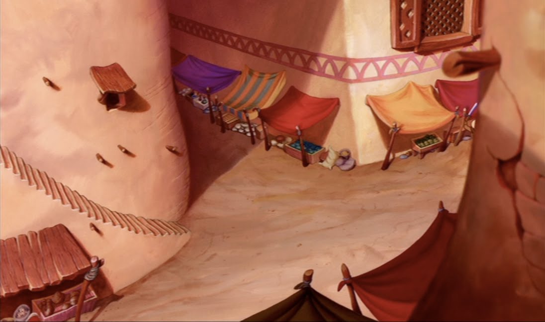 Animation Backgrounds: ALADDIN