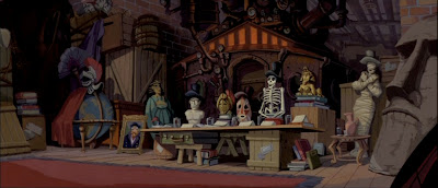 Animation Backgrounds: ATLANTIS (Disney, 2001)