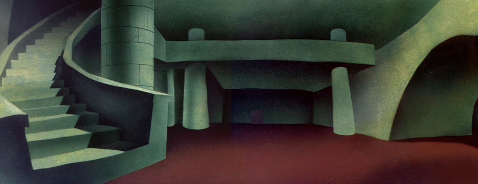 Animation Backgrounds: HAIR-RAISING HARE (Warner Bros.)