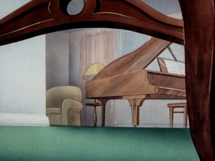 Animation Backgrounds: QUIET PLEASE! (MGM)