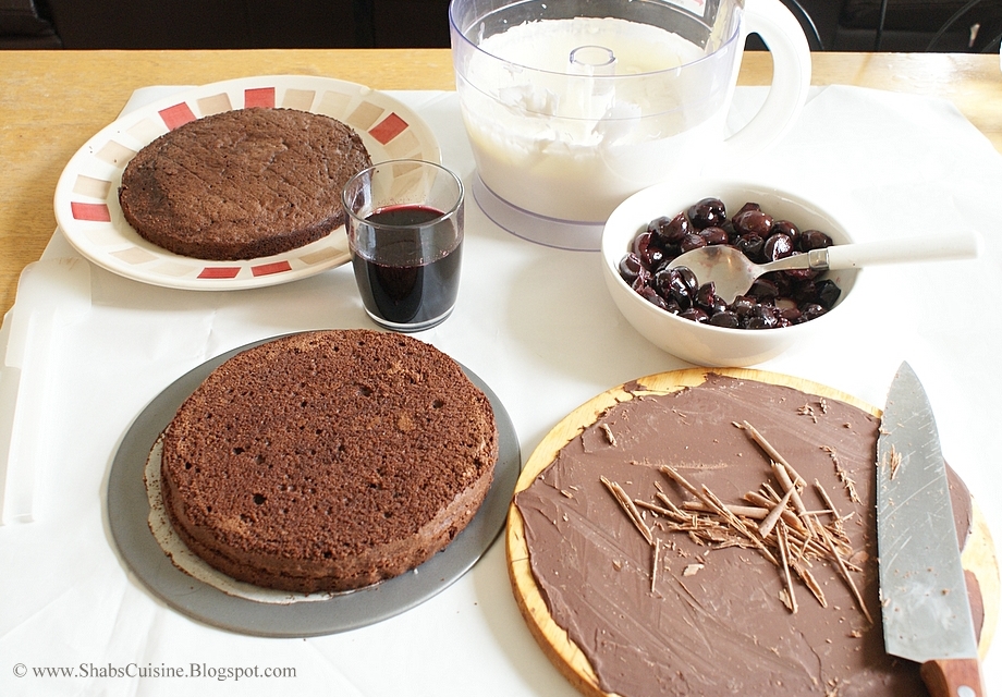 Shab's Cuisine: Black Forest Gateaux (BFG)