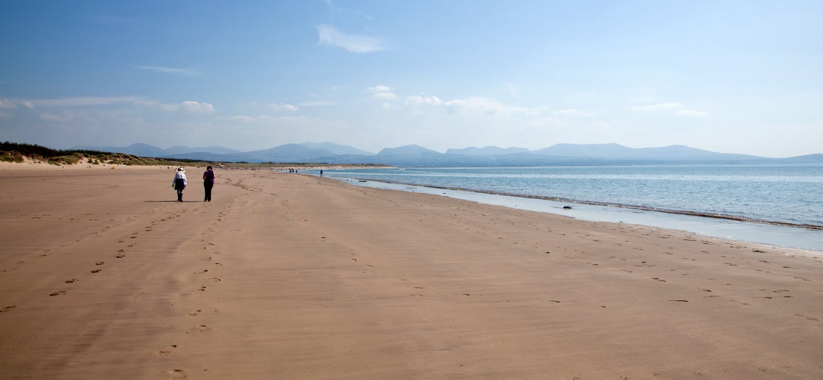 bara brith: Newborough Beach, Anglesey