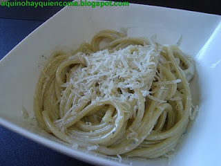 Aquí no hay quien coma: Pasta al queso azul
