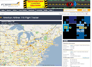 Mapas de aviación en tiempo real