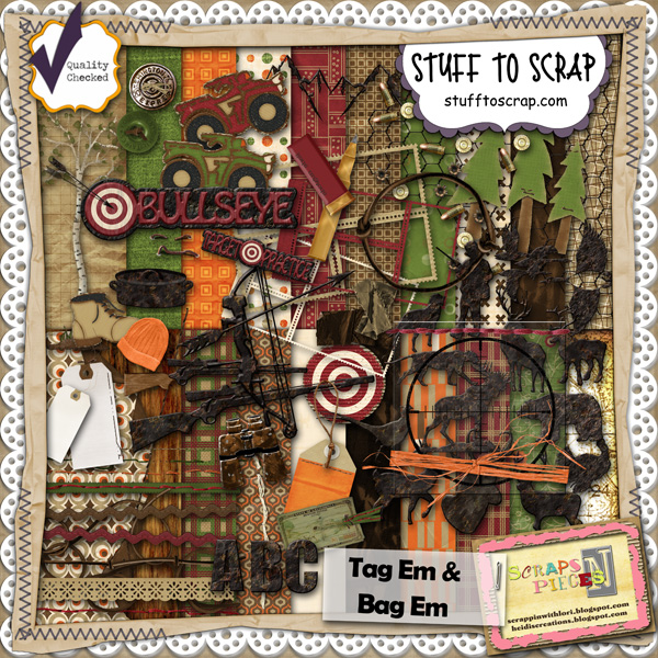 Sheri's Scraps: Tag Em and Bag Em by Scraps N' Pieces and $2 Tuesday!