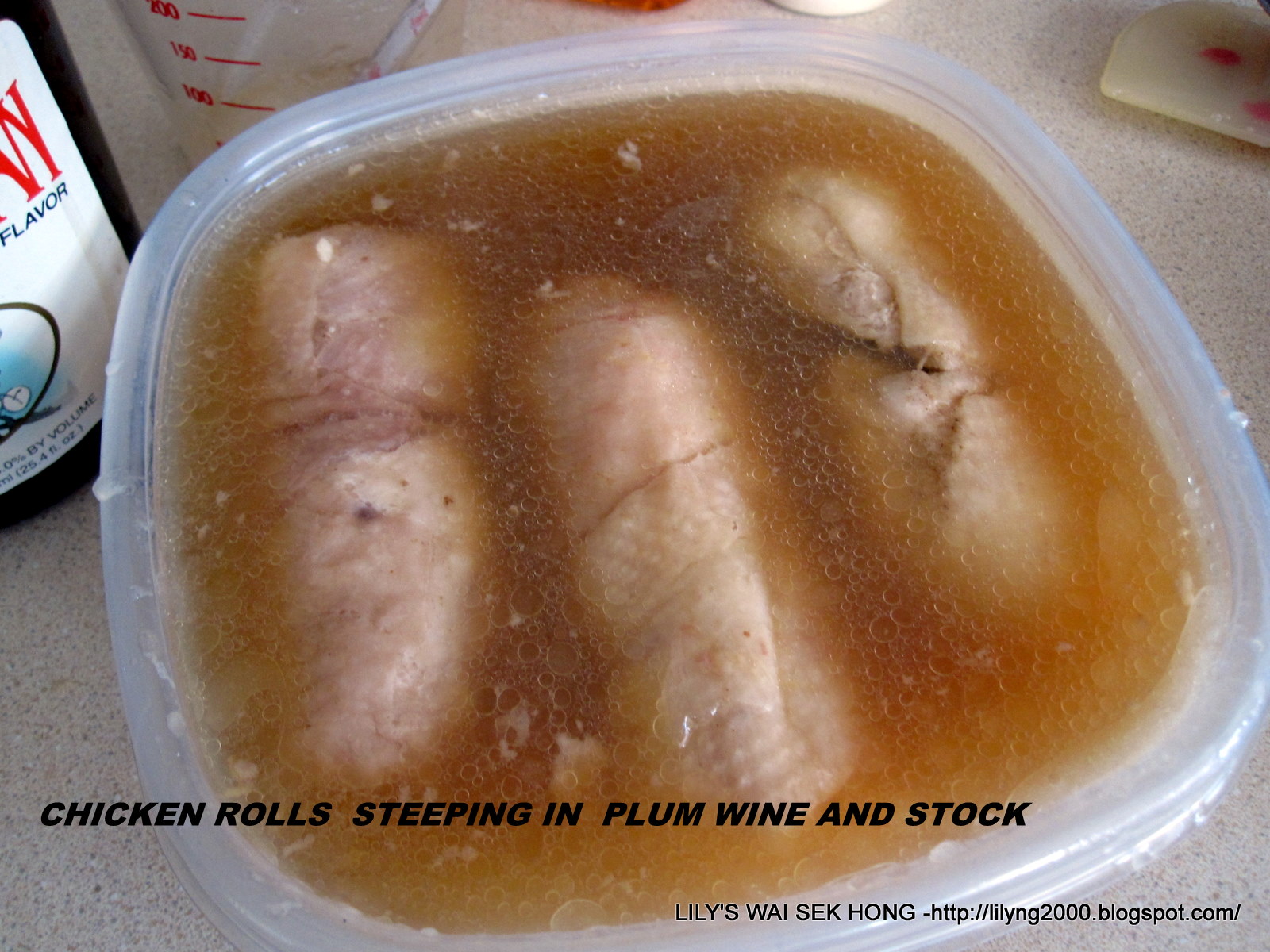 Lily's Wai Sek Hong: How To Make Chicken Rolls