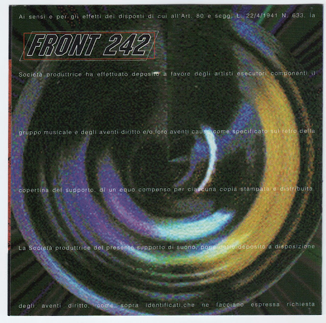 Front 242 Collector: Bootleg of the Week: Switzerland 1986