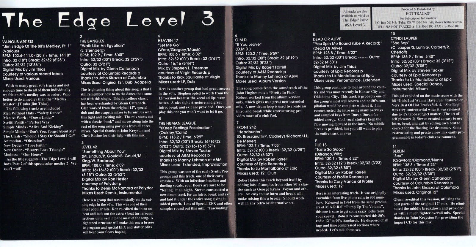 Front 242 Collector: Compilation of the Week: The Edge Level 3