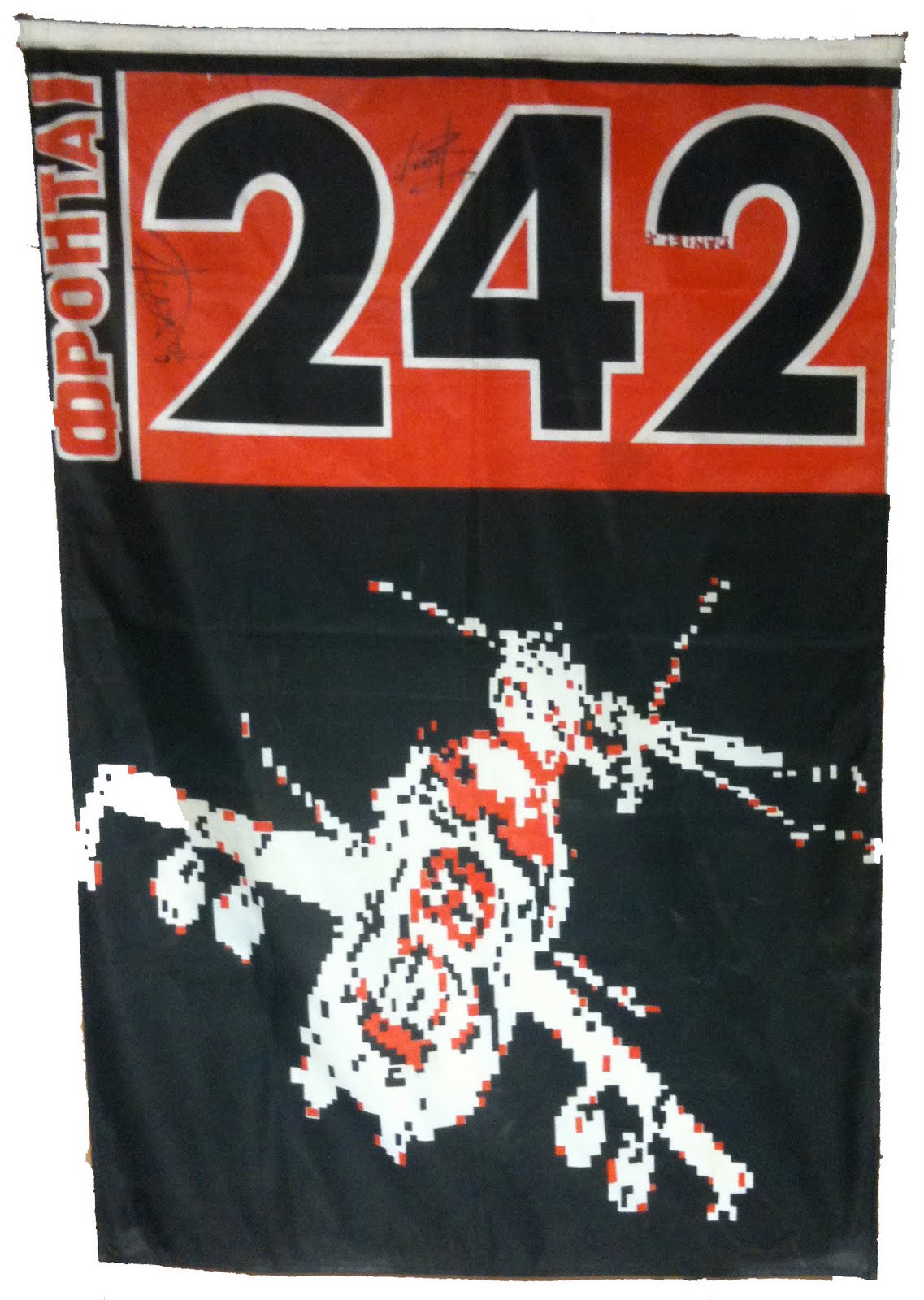 Front 242 Collector: Memorabilia of the Week: 242 Flag