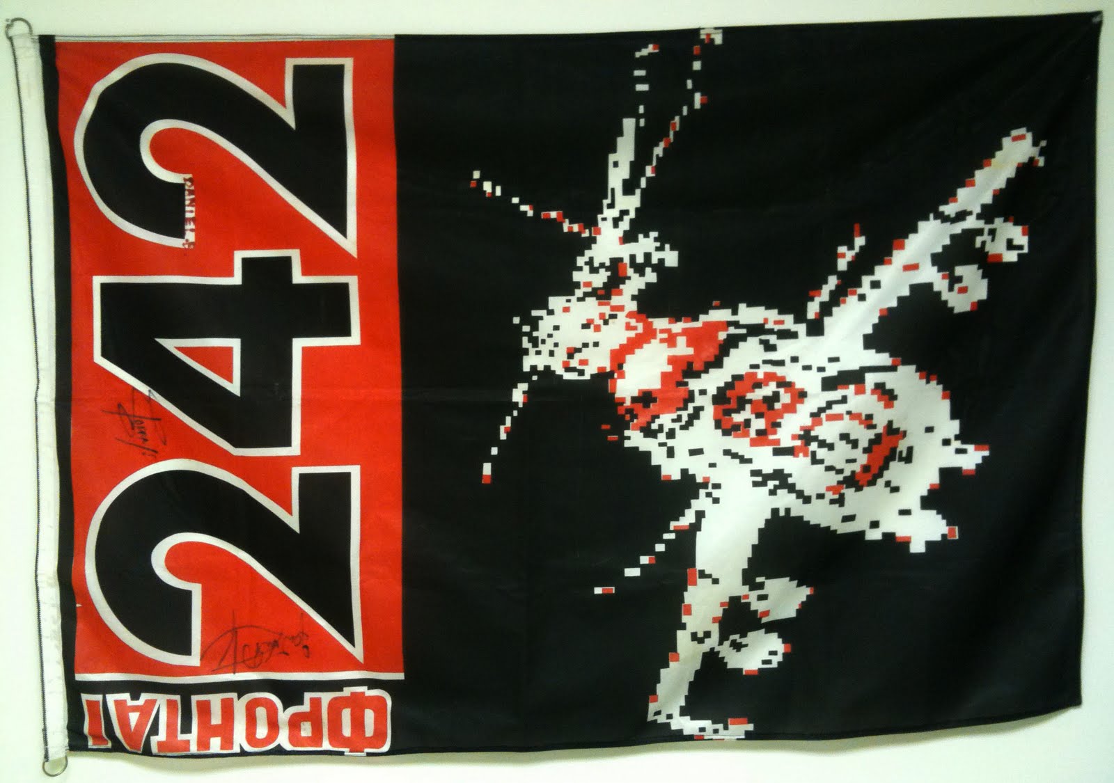 Front 242 Collector: Memorabilia of the Week: 242 Flag