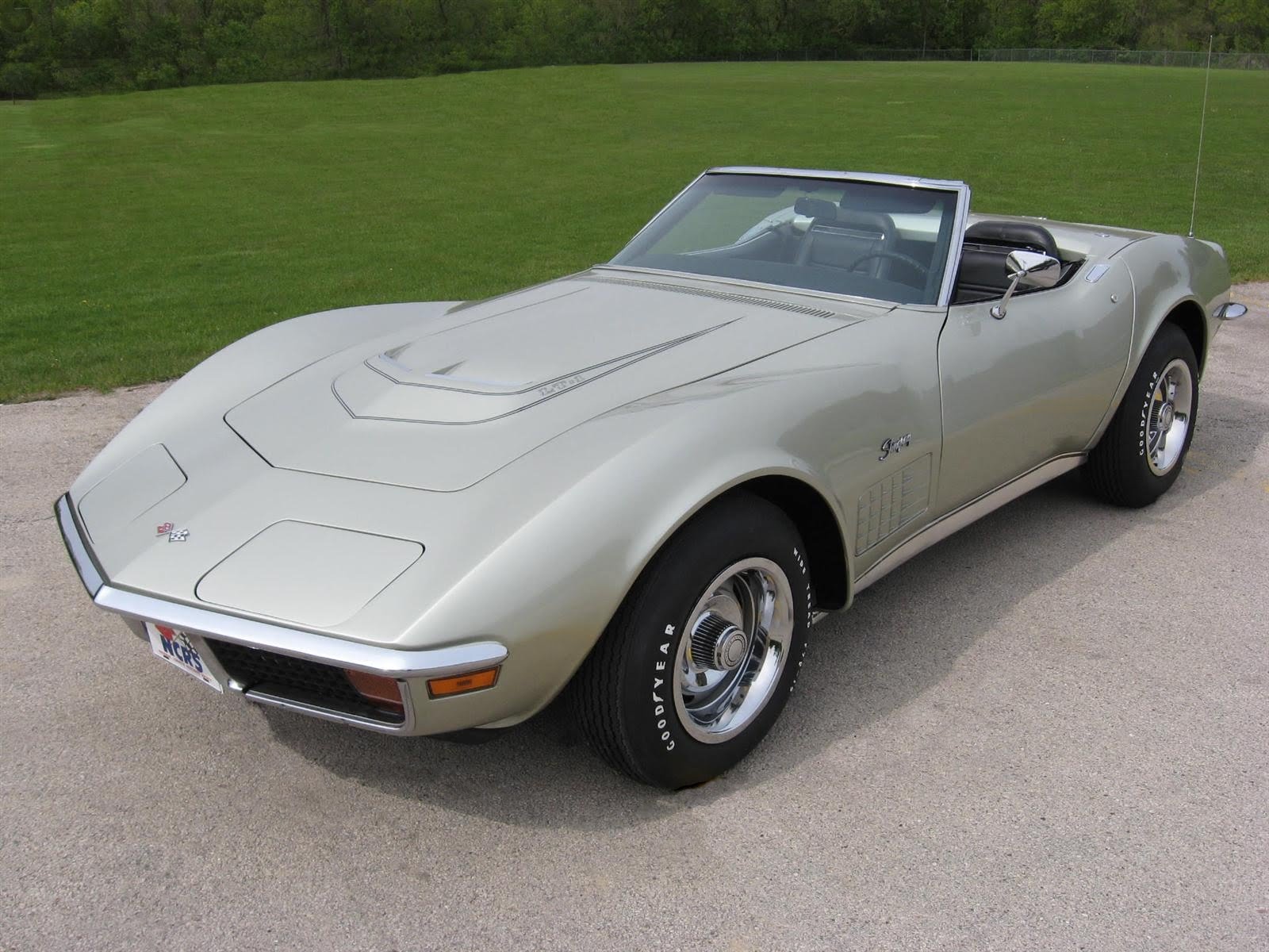 Muscle Car Classics: Rare 1972 Chevrolet Corvette LT1 Factory A/C ...