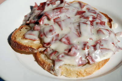 Beyond Cereal: Creamed Chipped Beef on Toast