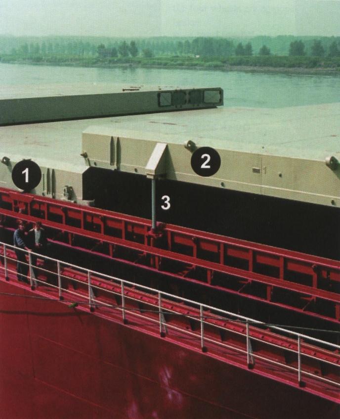 Sistem Penutupan Palkah Kapal Container