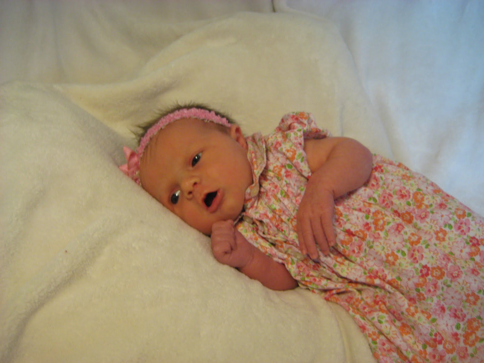 The Distant Clawsons: Baby Abby!