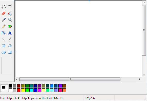 A Arte do Paint: Tutorial - Menu e ferramentas