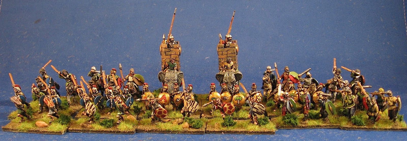 Bob's Miniature Wargaming Blog: 15mm Carthaginian DBA army