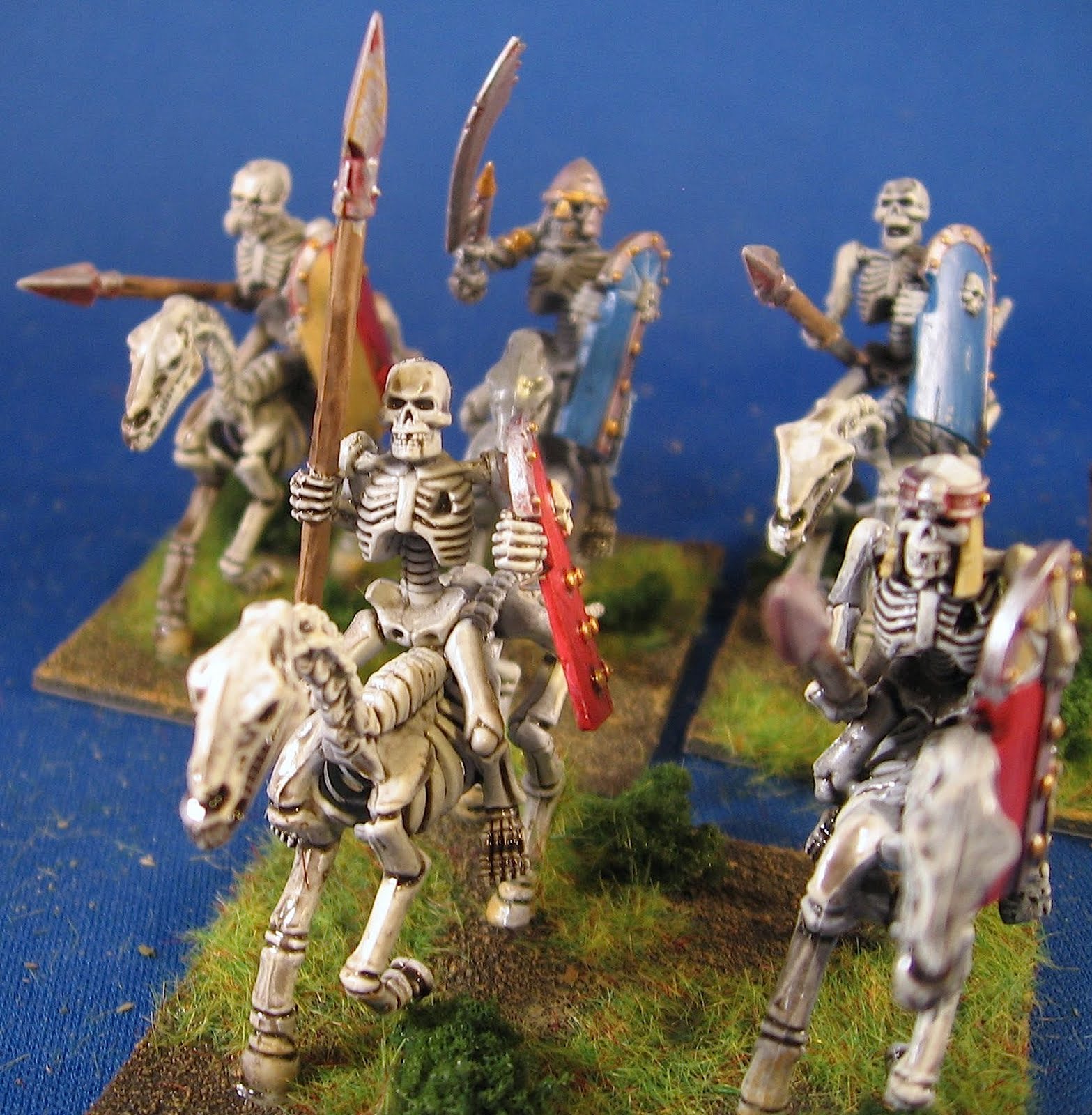 Bob's Miniature Wargaming Blog: Last of the 28mm Skeletons!