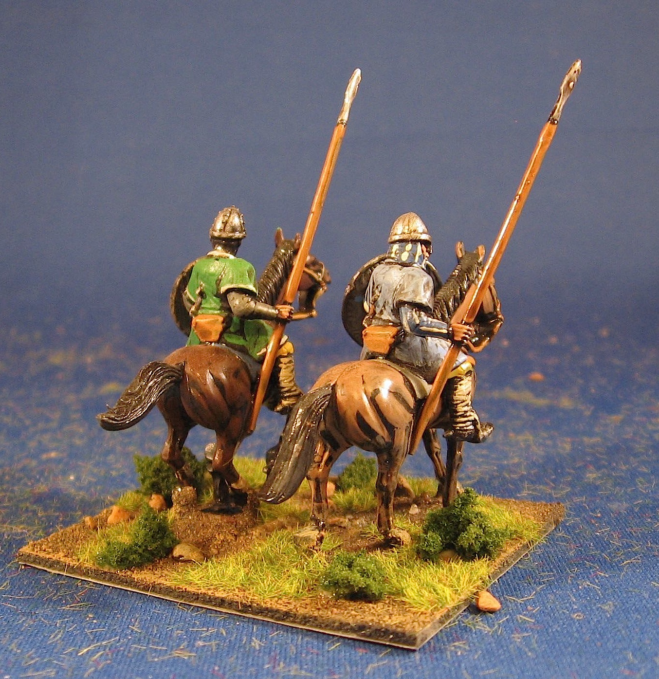 Bob's Miniature Wargaming Blog: More 28mm Normans