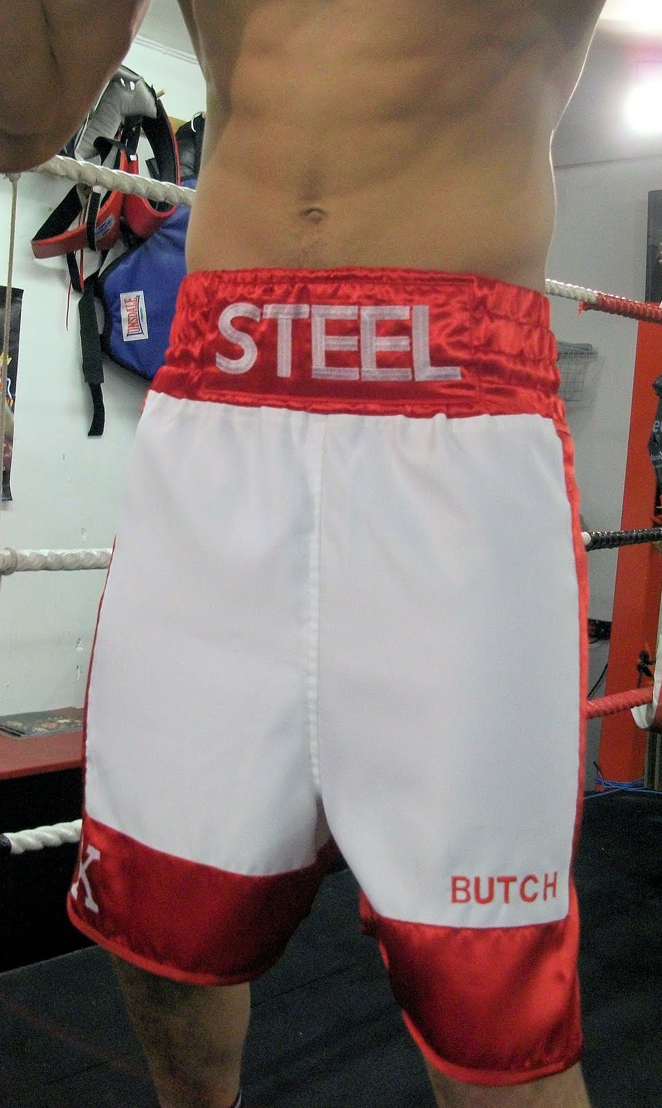 Custom Clothing Company - 01268 574679: Pro Boxer - Chris Steel - Satin ...