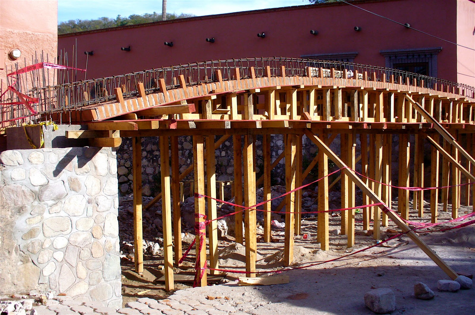 Alt. Build Blog: Building A Concrete Pedestrian Bridge