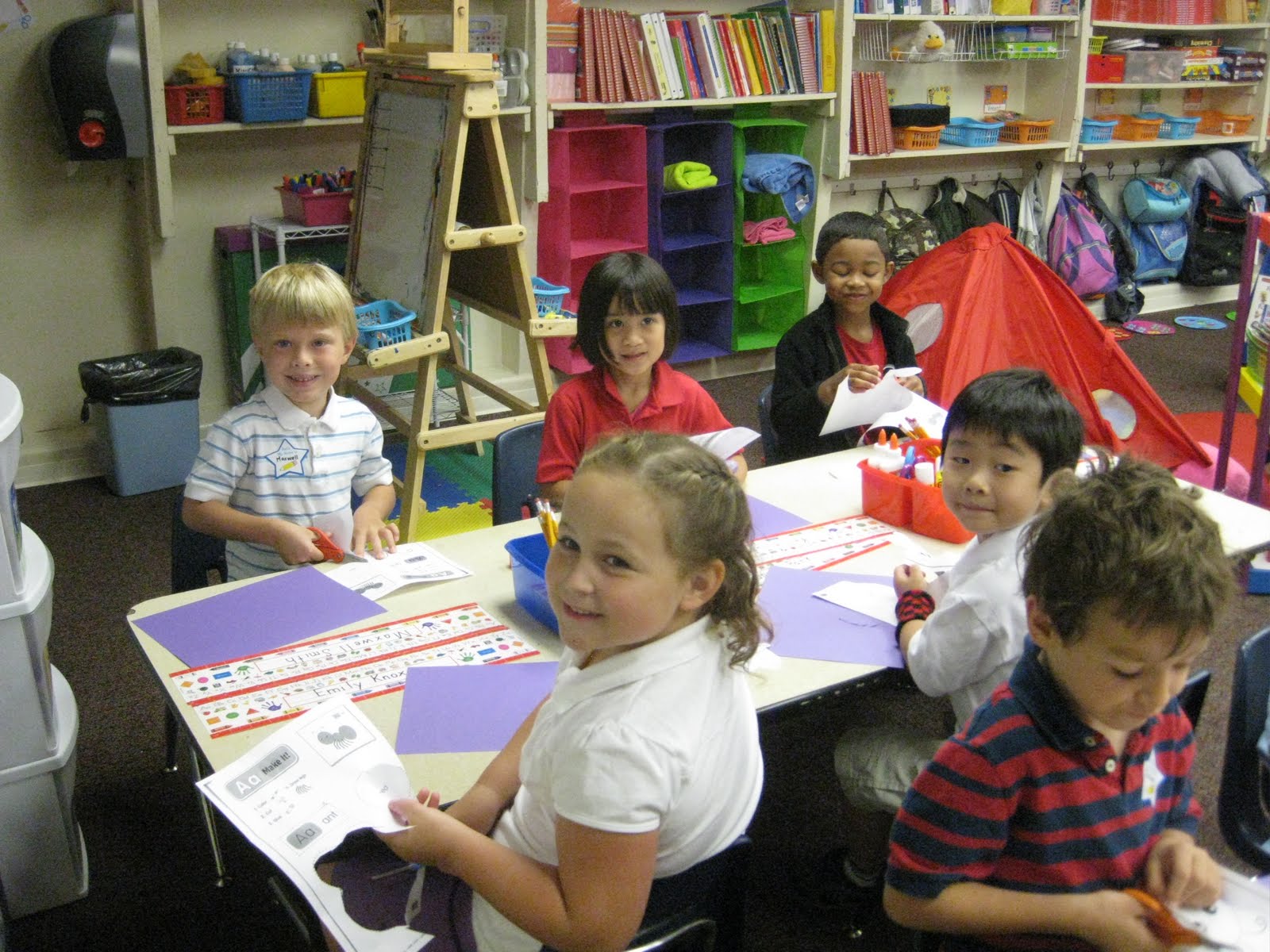 Mrs. Mason's Kindergarten Class: Our First Day of School!!!