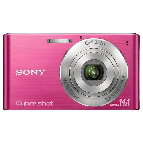 ITEL ELETRÔNICOS: CAMERA SONY DSC W-320 14.1 ROSA BATERIA