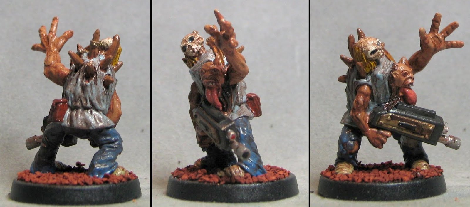 Minismith's Minis for Ebay: 2 40K Chaos Mutants (Beastman and "regular ...