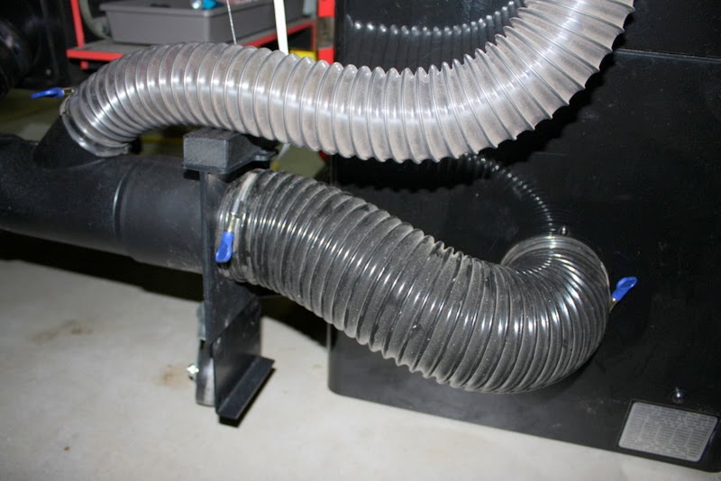 SawStop Overarm Dust Collection (with light!) ~ Half-Inch Shy