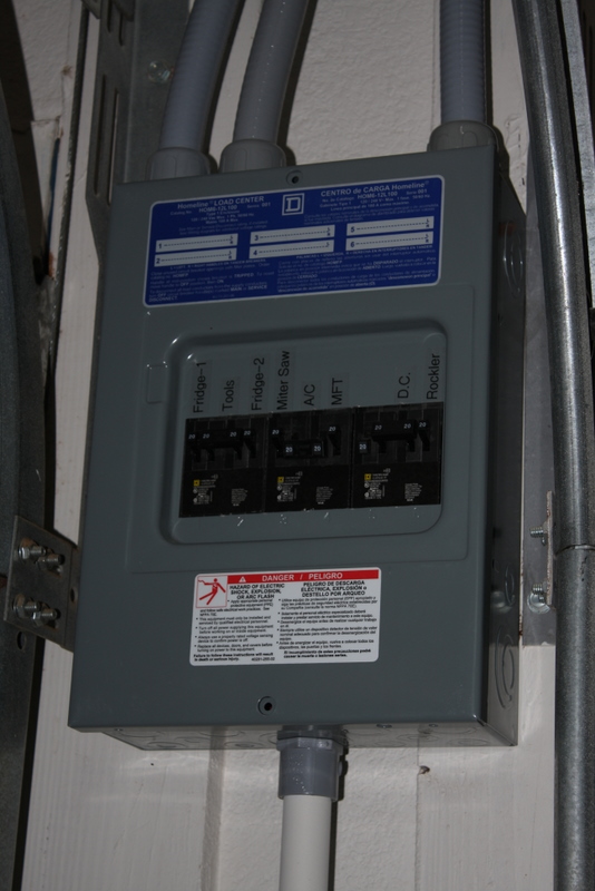 Wiring the Shop for 220V ~ Half-Inch Shy