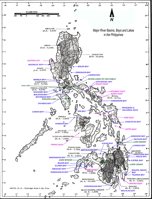 Philippines Waterways Map