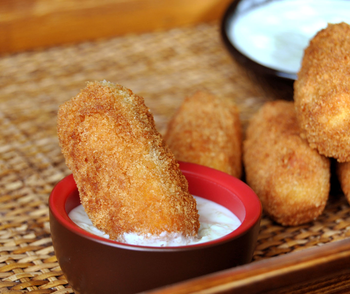La casa de vainilla: Pileci kroketi/Chicken croquettes